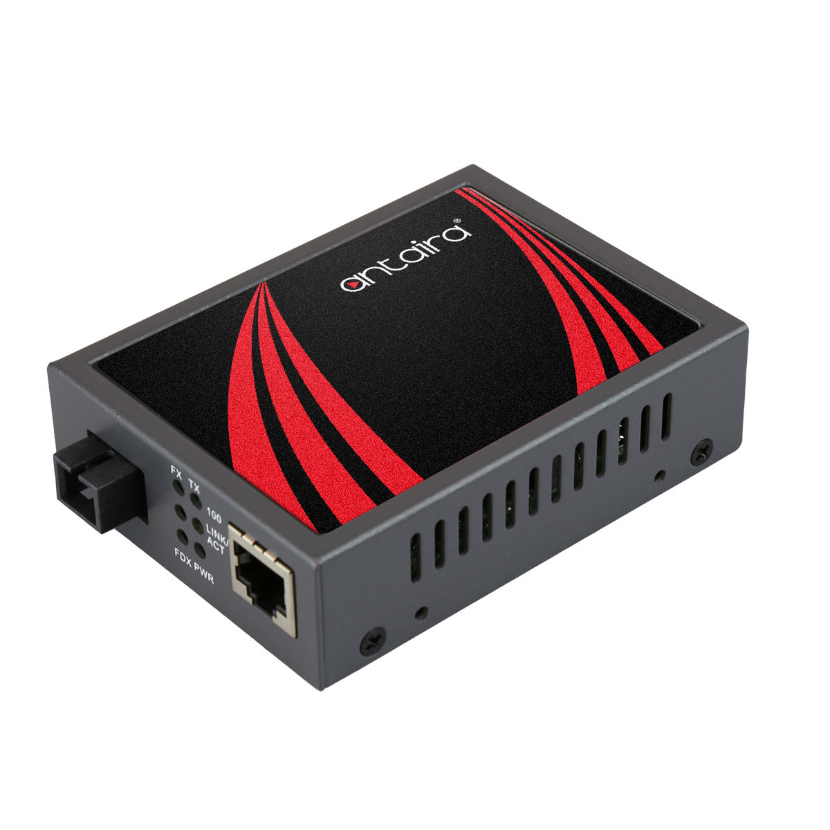 EMC 10/100/1000TX To 1000FX Media Converter, Multi-Mode 550M, WDM-A, S – HardboxUSA