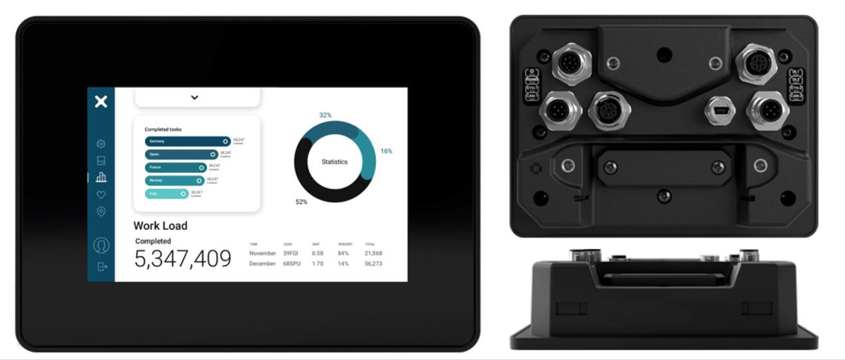 5" XA5 Sunlight Readable HMI – HardboxUSA