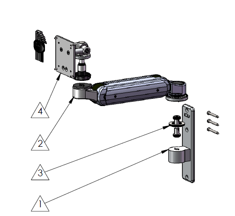 Ultra 180 Heavy Duty Arm Mount Non Rotate – HardboxUSA